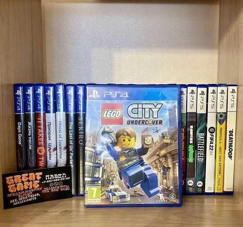 Игры PS4: Lego City Undercover
