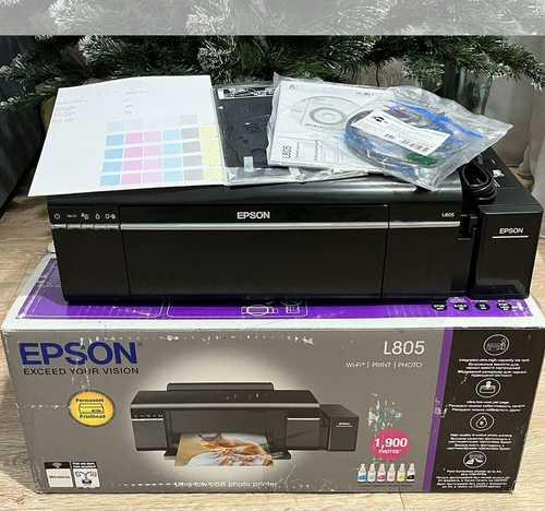 Идеальный оригинальный принтер Epson L805 wi-fi