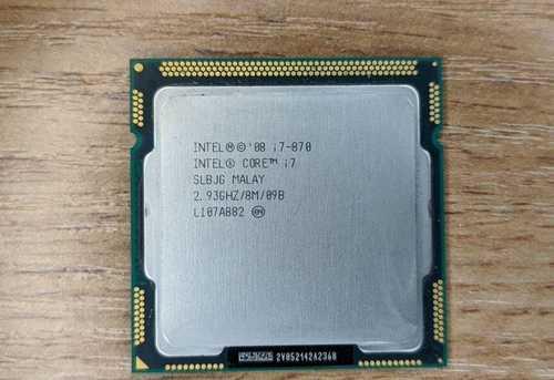 Intel core i7 870 Гарантия