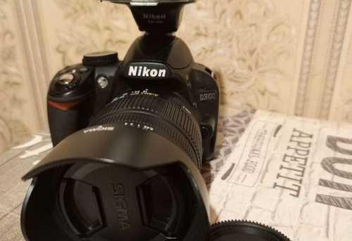 Nikon D3100+18-200mm+sb400