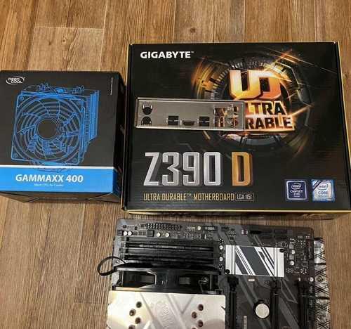 Gigabyte z390 d, intel core i7 9700F, 16 gb