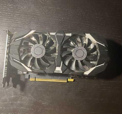 Видеокарта gtx 1050 ti 4gb msi