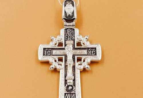 Огромный православный крест из серебра, 926