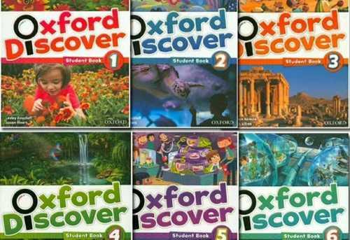 Oxford Discover 1, 2, 3, 4, 5, 6 SB+WB (1, 2 изд.)