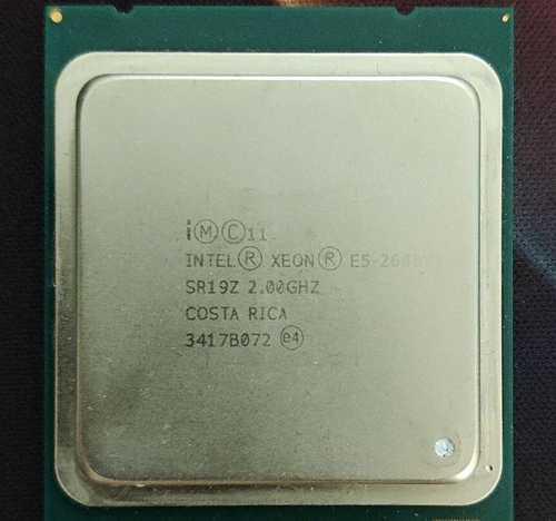 Процессор intel xeon e5 2640v2