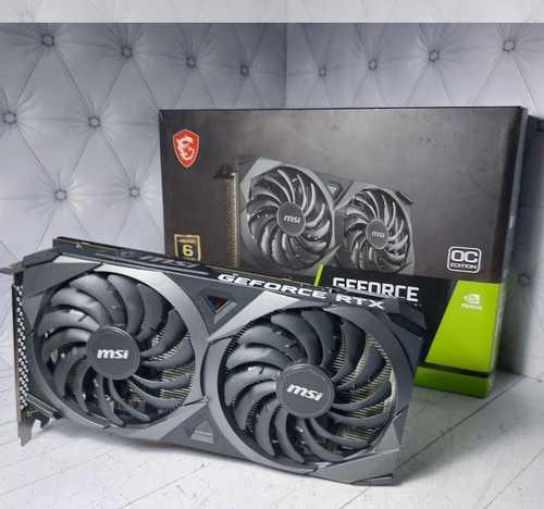 Игровая видеокарта MSI RTX 3060 Ventus 2x 12gb