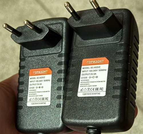 Блок питания 2.5х5.5 5v 3a