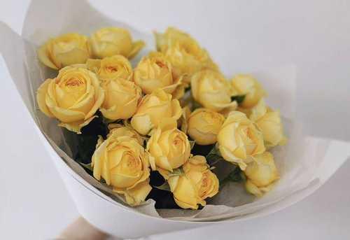Букет желтых роз Эквадор