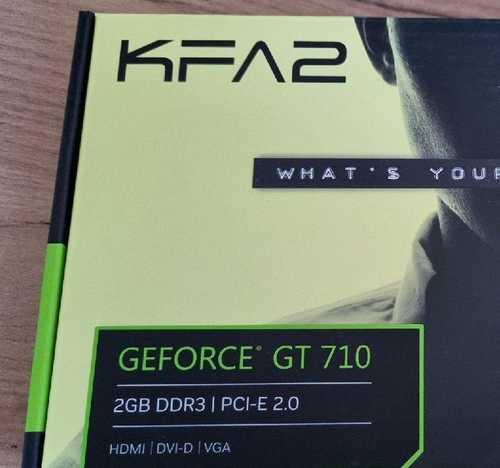 Видеокарта KFA2 geforce GT 710 2Gb