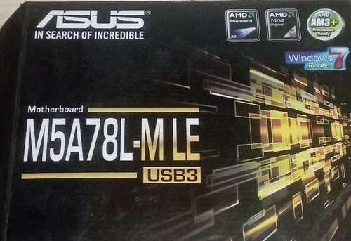 Материнская плата Asus M5A78L-M LE USB3