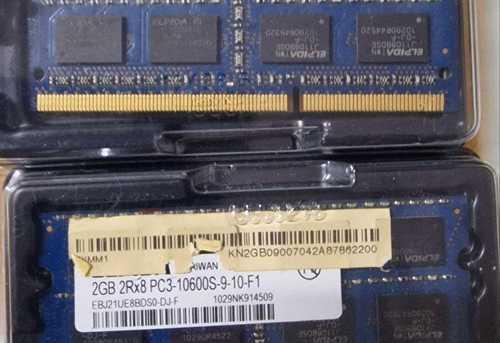 Оперативная память ddr3 sodimm 2x2gb