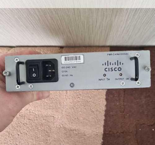 Блок питания Cisco PWR-C49M-1000AC