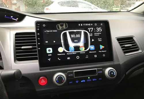 Магнитола android Teyes для Honda Civic