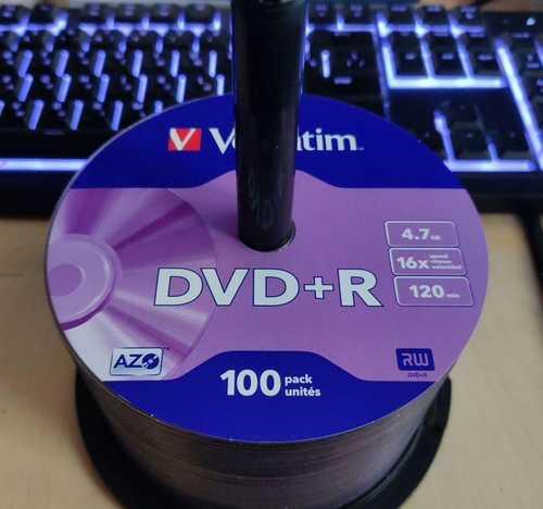 Диски (Болванки) Verbatim DvD R 4.7 Gb