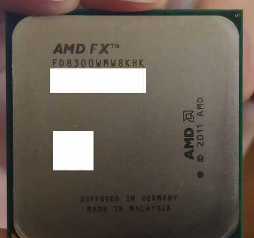 Процессор AMD FX 8300 AM3/AM3  OEM