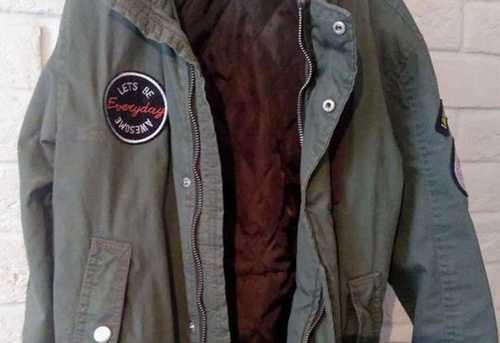 Б.У. детская (128) демисезонная куртка H&M
