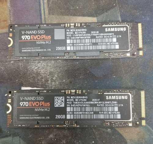 Ssd samsung 970 evo plus 250gb m2