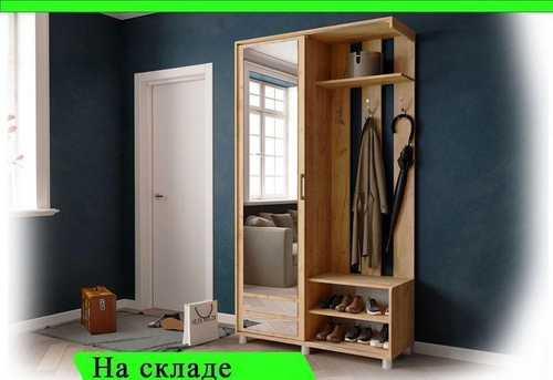 Прихожая со шкафом и обувницей Ларго Вся Россия | Мебель и интерьер ...