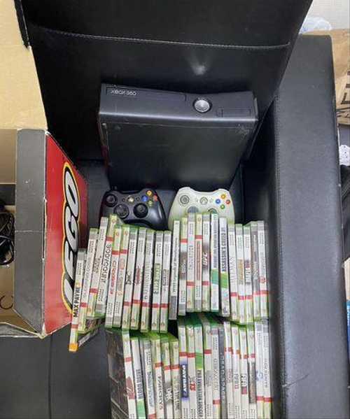 Приставка Xbox 360s (Прошитая/40 дисков)