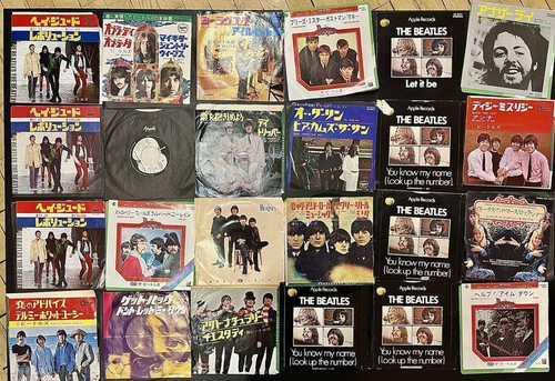 Виниловые пластинки 7’ The Beatles