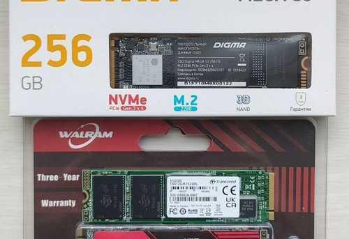 Новые SSD M2 nvme 256 512 1 Tb