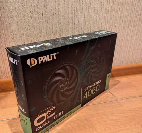 Palit Видеокарта GeForce RTX 4060 Dual OC 8 гб