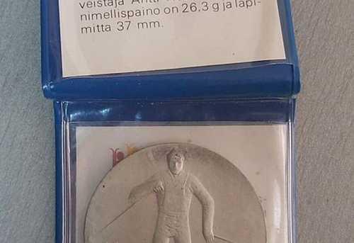 Монета 25 марок 1978г,Финляндия.500 серебро(26,3г)