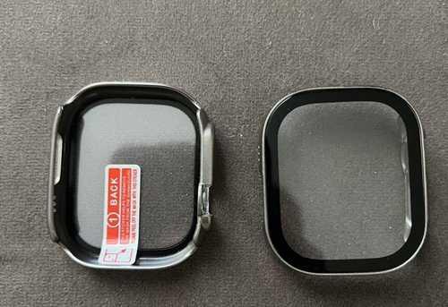 Чехол стекло на Apple watch ultra,ремешок
