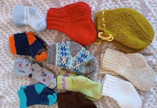 Детские вещи пакетом носочки