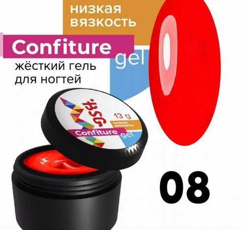 BSG Жёсткий гель низкая вязкость Confiture №08