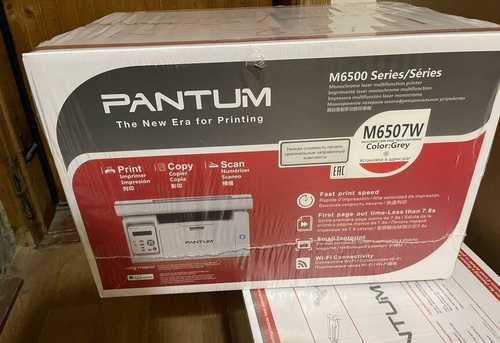 Лазерный мфу принтер Pantum M6507W с Wi-Fi