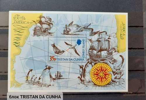 Почтовые марки.Tristan da Cunha,Santpier&miquelo