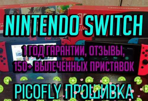 Прошитый nintendo switch picofly