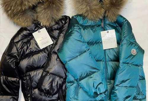 Moncler пальто пуховое детское