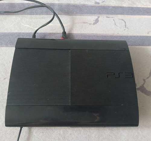 Игровая приставка ps3 super slim прошитая и диски