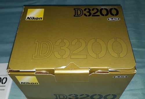 Зеркальный фотоаппарат nikon d3200 18-55 VR Kid