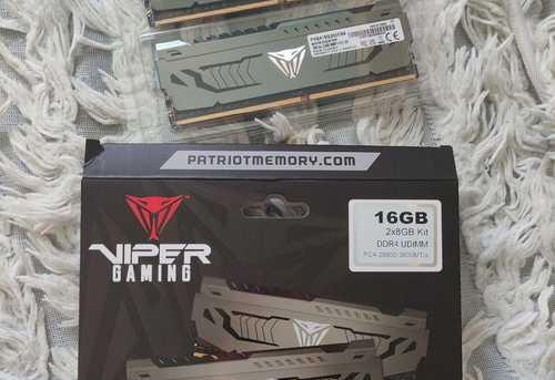 Patriot ddr4 3600mhz 16GB kit(2x8GB)