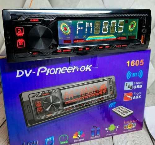 Качественная магнитола pioneer 1din с блютуз