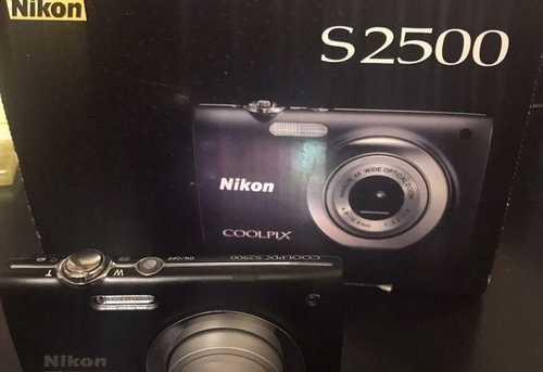 Компактный фотоаппарат nikon Coolpix S2500