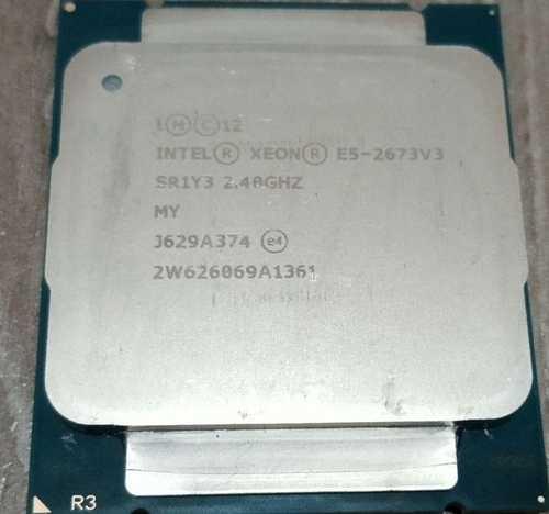 Процессор Intel xeon e5-2673v3