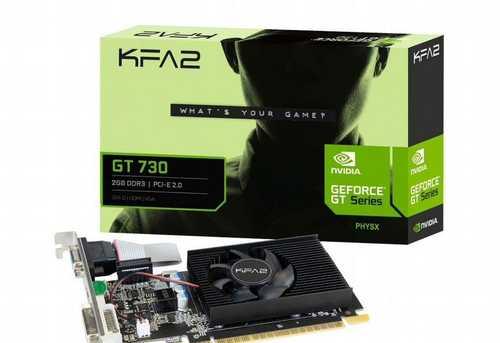 Видеокарта KFA2 GeForce GT 730 73GQF8HX00HK