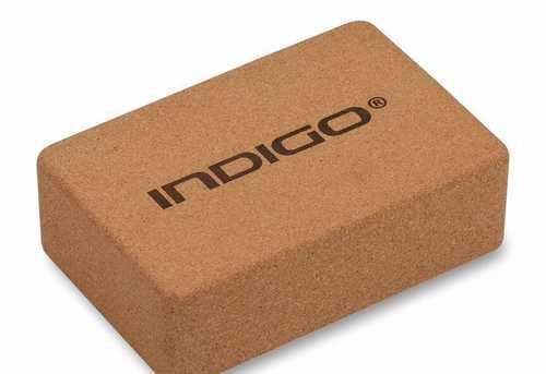 Блок для йоги Indigo IN292 коричневый