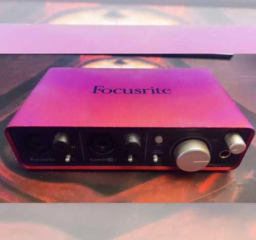 Звуковая карта focusrite scarlett 2i2