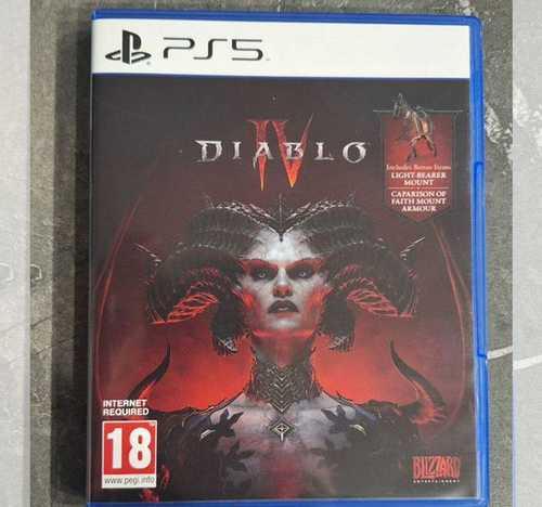 Diablo 4 ps5 диск