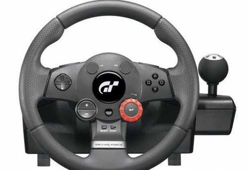 Руль Logitech dfgt педали Thrustmaster T3PA