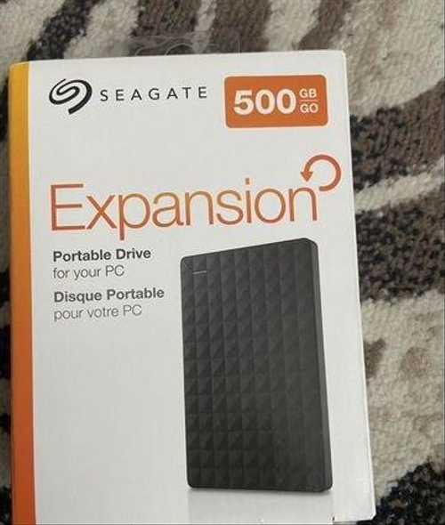Внешний диск SSD Seagate 500GB