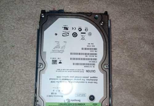 Внешний жесткий диск seagate Momentus 5400.3 80GB