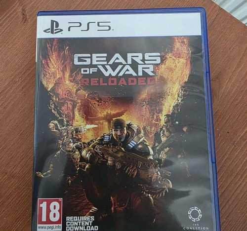 Gears of war reloaded ps5 диск