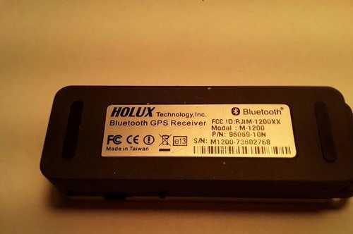 Holux bluetooth gps receiver m1200