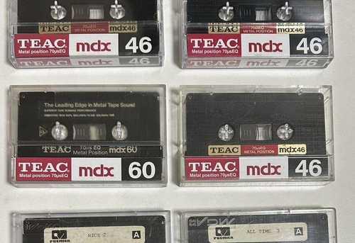 Аудиокассеты teac mdx